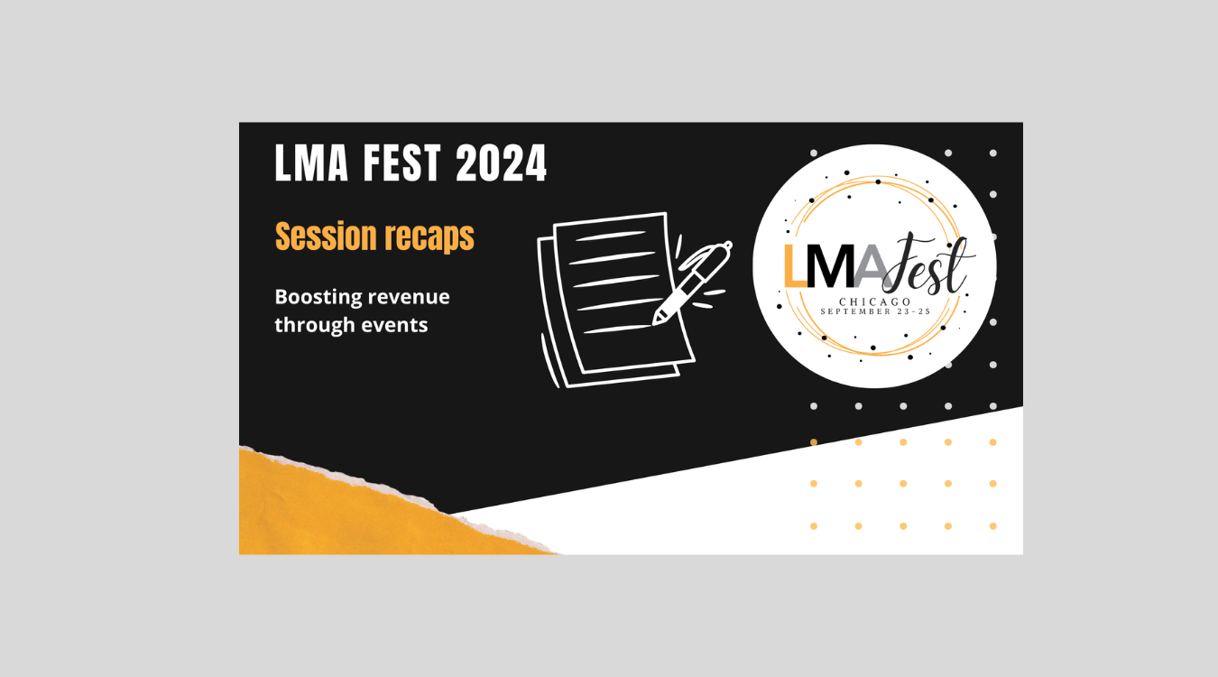 From LMA Fest: Tips to boost revenue through events - Local Media ...